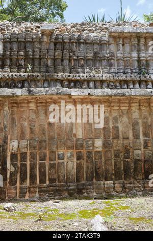 The Mayan ruins of Sayil, known for its stunning royal palace Stock ...