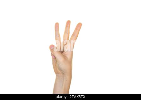 Hands Gesturing Numbers 1 to 10 Stock Photo - Alamy