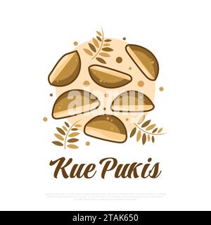 Illustration of Kue Pukis, Indonesian Traditional Cake. Kue Pancong ...