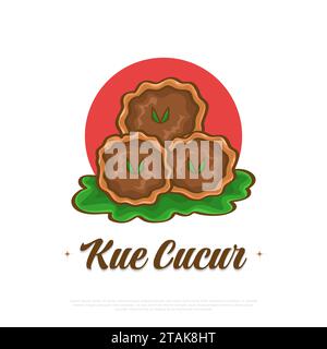 Kue Cucur Illustration, Traditional Snack from Southeast Asia ...