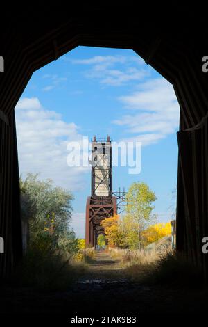 Fairview Bridge, Sundheim Park, McKenzie County, North Dakota Stock ...