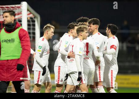 Koeln, Deutschland. 01st Dec, 2023. Rijad Smajic (1.FC Koeln U21, 5 ...