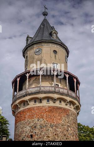 Bergfried, Schloss Wiesenburg, Landkreis Potsdam Mittelmark ...