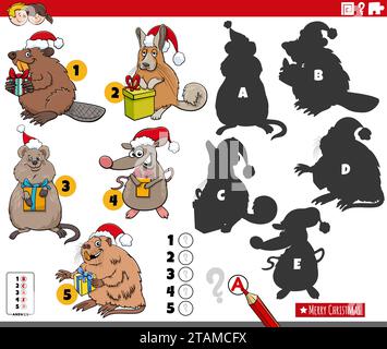 cartoon nutria comic animal character coloring book page Stock Vector ...