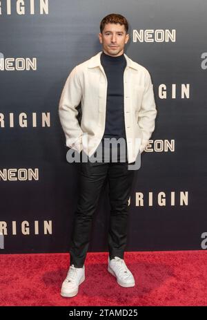 Ian Paget attends the "Origin" New York premiere at Alice Tully Hall in ...