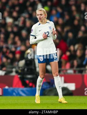 England's Esme Morgan during the media day at St. George's Park, Burton ...