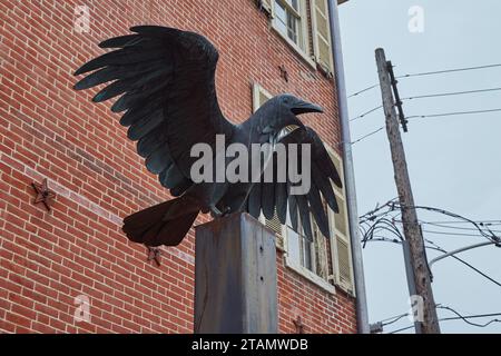 Edgar Allen Poe House in Philadelphia, Pennsylvania Stock Photo - Alamy