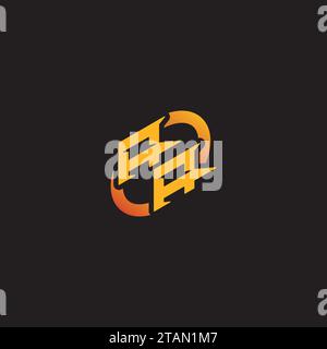 AA combination letter unique initials logo esport for gaming team ...