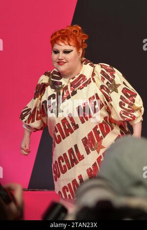 US rock band Gossip with singer Beth Ditto performs in Ischgl, Austria ...