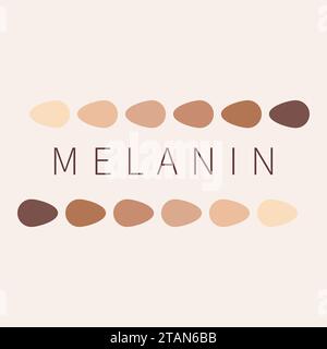 Melanin, conceptual illustration Stock Photo - Alamy