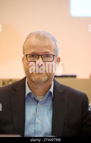 02 December 2023, Hesse, Frankfurt/M.: Federal Minister of the Interior ...