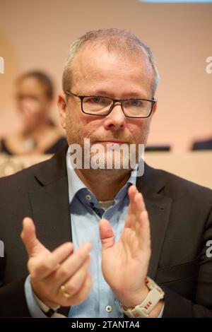 02 December 2023, Hesse, Frankfurt/M.: Federal Minister of the Interior ...