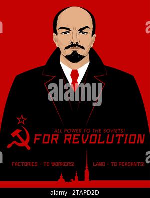 Vector. Vladimir Lenin, was a Russian revolutionary, politician and ...