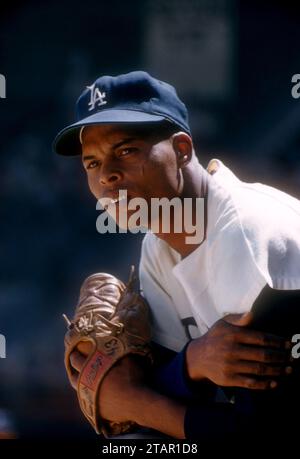VERO BEACH, FL - MARCH, 1959: Charlie Neal #43 of the Los Angeles ...