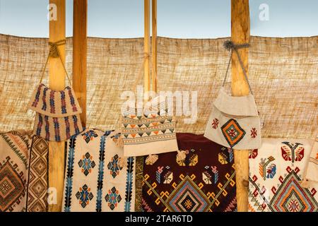 Traditional turkish handmade bags Stock Photo - Alamy