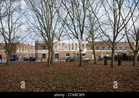 Houses around Jesus Green, Bethnal Green, Tower Hamlets, London, UK ...