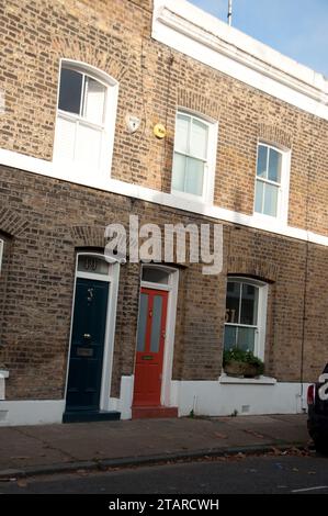 Houses around Jesus Green, Bethnal Green, Tower Hamlets, London, UK ...