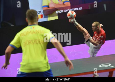 Bangkok, Thailand. 2nd Dec, 2023. Rafaella Fontes Gimenez celebrates ...