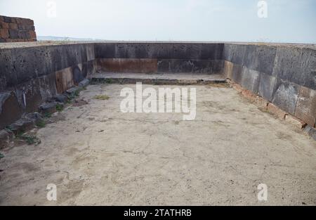Erebuni Fortress in Yerevan, Aremenia, a former outpost of the Urartu ...