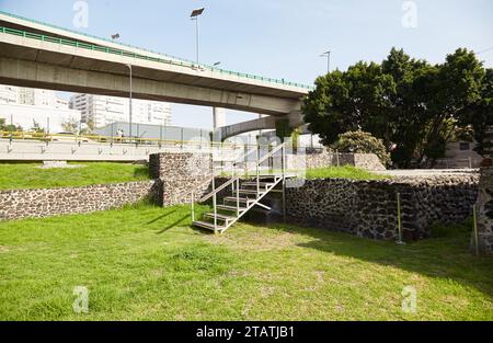 The overlooked Aztec ruins of Mixcoac in Mexico City Stock Photo - Alamy