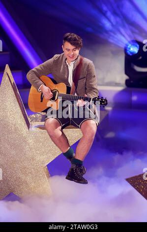 Chris Steger in der ARD TV-Show Das Adventsfest der 100.000 Lichter ...