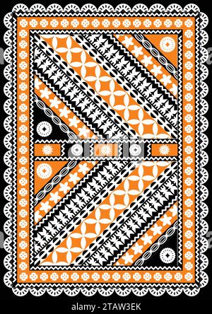 Fijian Masi Design 5 Stock Vector Image & Art - Alamy