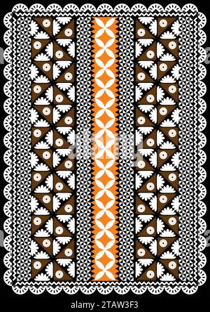 Fijian Masi Design 5 Stock Vector Image & Art - Alamy