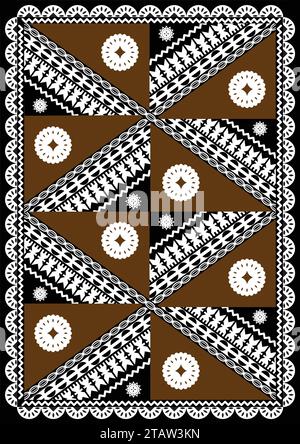 Fijian Masi Design 5 Stock Vector Image & Art - Alamy