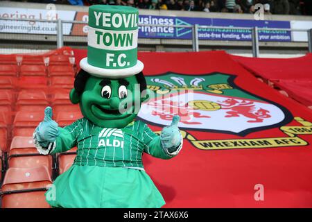 Wrexham mascot during the Emirates FA Cup Third Round match between ...