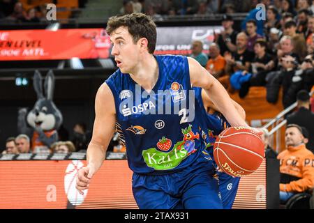 03.12.2023, ratiopharm arena, Neu-Ulm, GER, BBL, ratiopharm Ulm vs ...