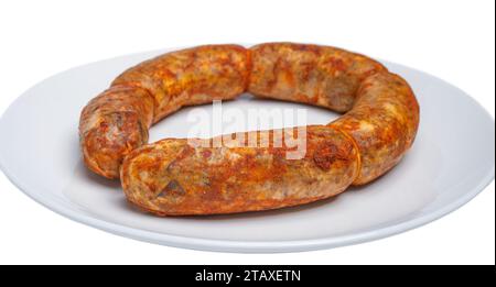 Traditional Georgian sausage Kupati, mainly produced in the Mingrelia ...