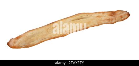 Traditional Georgian bread, Shoti isolated on white background Stock ...