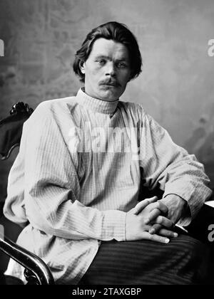 Writer Maxim Gorky Alexei Peshkov 1868 1936 Stock Photo - Alamy