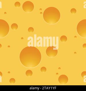 Abstract seamless pattern or background of holes and circles with ...