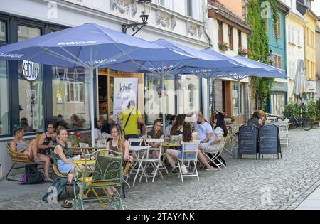 Café Kabuff, Ausgehviertel, Kneipenstraße Wagnergasse, Altstadt, Jena ...