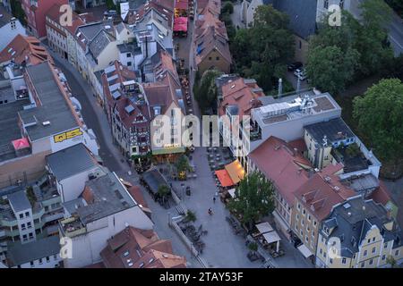 Old Town, Johannisplatz, Wagnergasse, Jena, Thuringia, Germany Stock ...