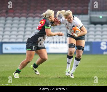 Twickenham Stoop, ENGLAND : Rosie Galligan of Harlequins during the ...