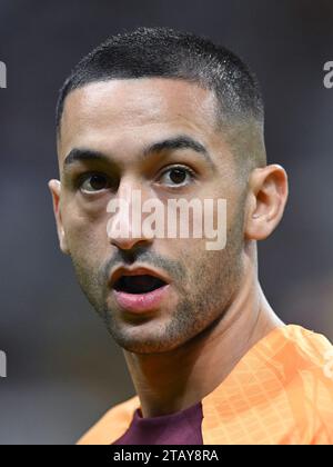 ISTANBUL - Hakim Ziyech of Galatasaray during the UEFA Champions League ...