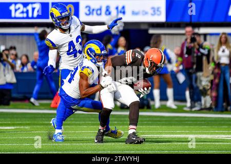 Los Angeles Rams cornerback Ahkello Witherspoon (4) during training ...