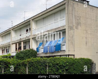 Houses inside the city of San Marino, Republic of San Marino, Italy ...