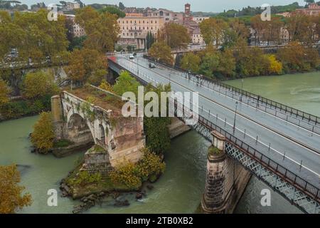 Pons Aemilius / Ponte Emilio / Ponte Rotto (Broken bridge) in Rome ...