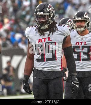 Atlanta Falcons defensive tackle Ta'Quon Graham (95) tackles Detroit ...