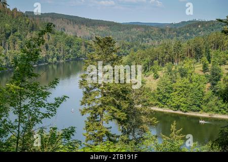 Hohenwarte-Stausee, Thüringen, Deutschland Stock Photo - Alamy
