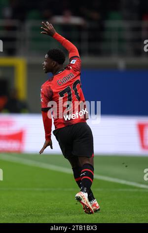 Chaka Traore of Ac Milan gestures during the Serie A match beetween Ac ...