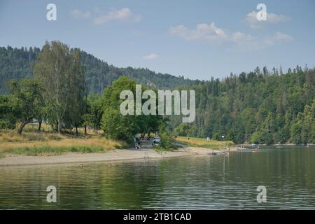 Hohenwarte-Stausee bei Linkenmühle, Thüringen, Deutschland Stock Photo ...