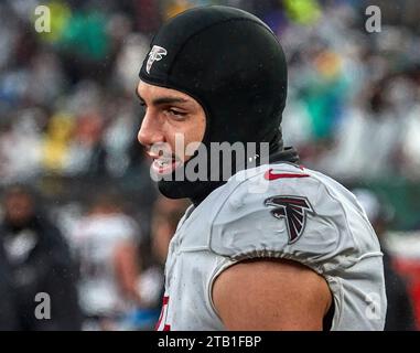 Atlanta Falcons wide receiver Drake London (5) plays during an NFL ...
