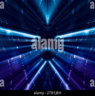 Abstract science background - big exploding in universe, big bang ...