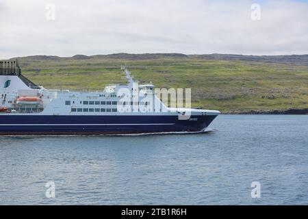 Ferry Transport to Suduroy Island - Faroe Islands Stock Photo - Alamy