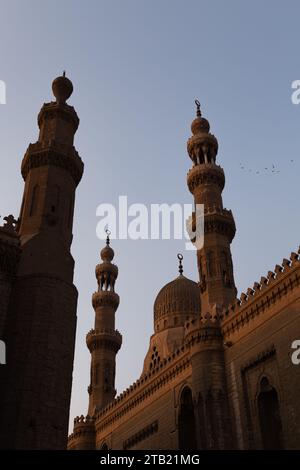 Mosque-Madrasa of Sultan Hassan and Al-Rifa'i Mosque in Cairo Stock ...