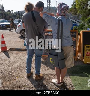 Shoresh, Israel. 04th Dec, 2023. Israeli IDF soldiers with their ...